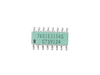150K ohm 16 Pin Isolated Resistor Network - Narrow SMD Package